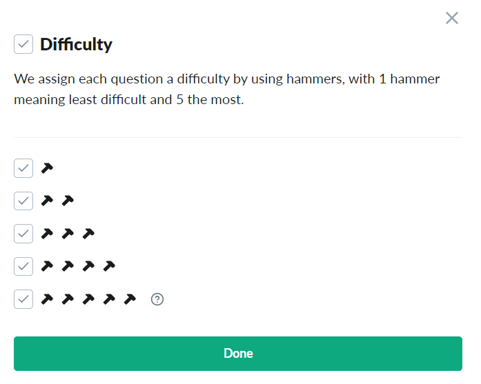 Question difficulty – AMBOSS