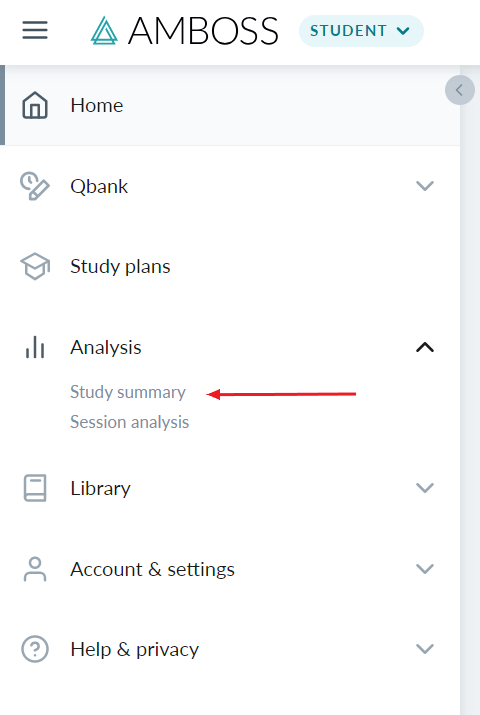 Session Analysis – AMBOSS