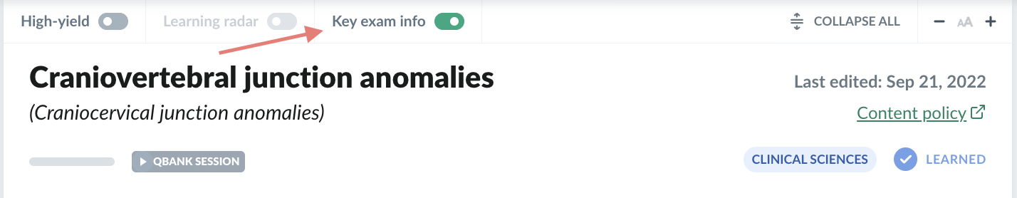 Feature Overview – AMBOSS