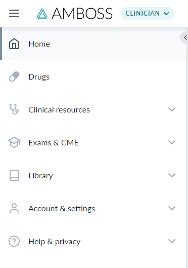 Platform overview – AMBOSS