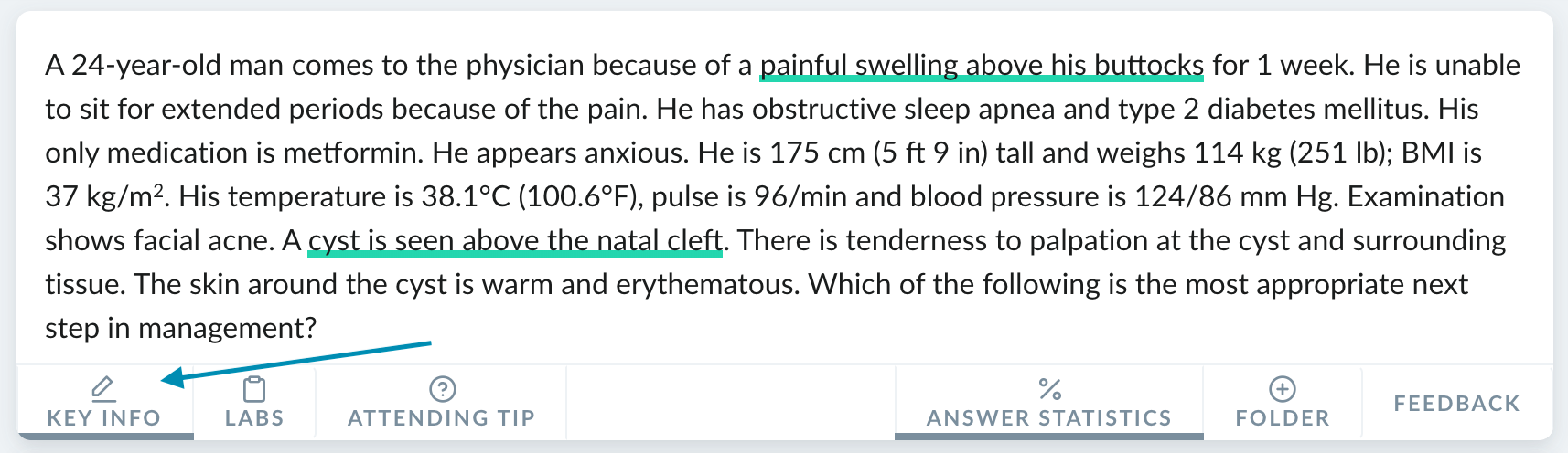 Using Study Mode & Exam Mode – AMBOSS