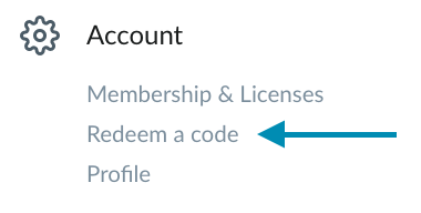 Redeem an access code – AMBOSS