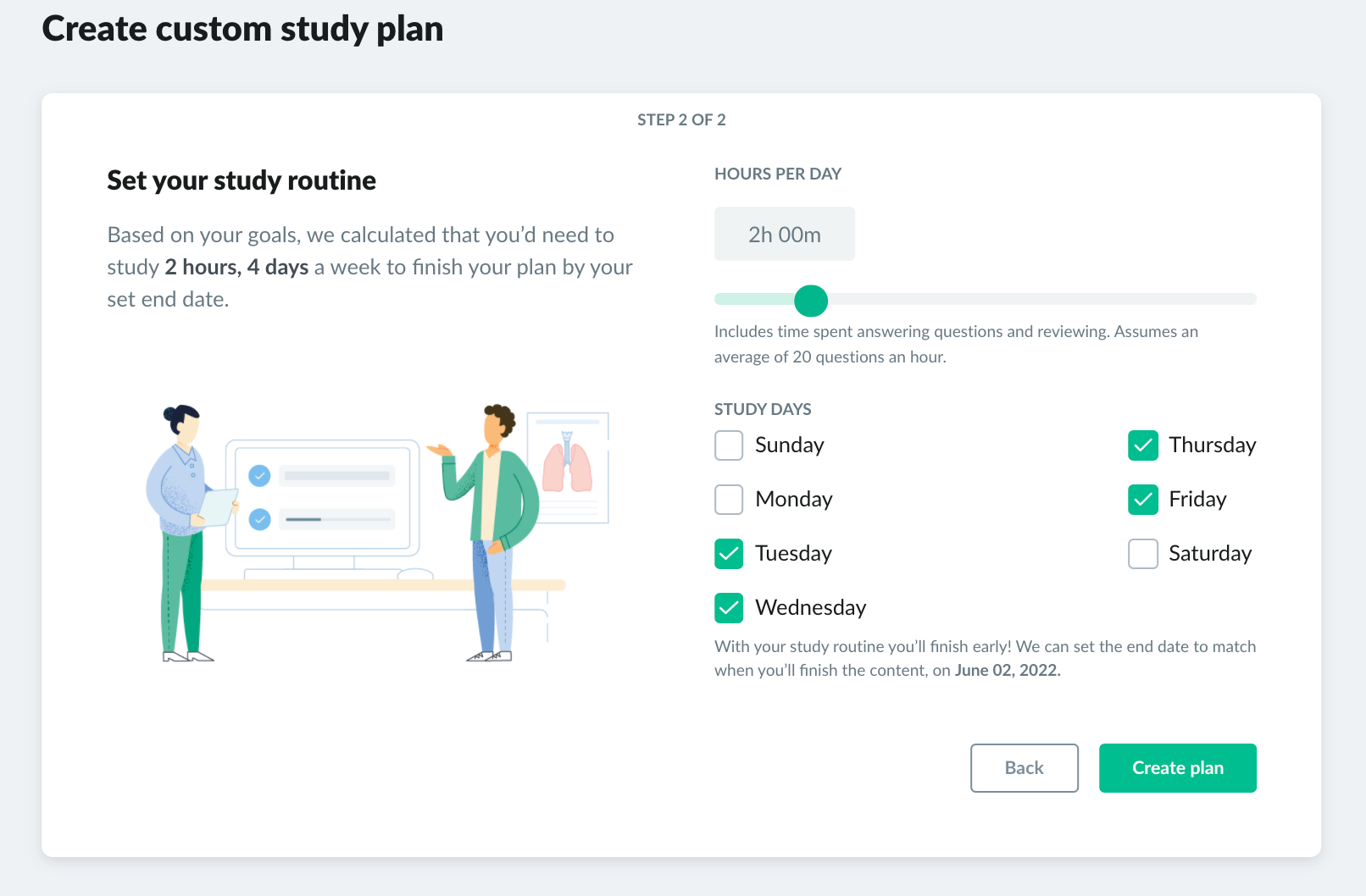 Custom Study Plans – AMBOSS